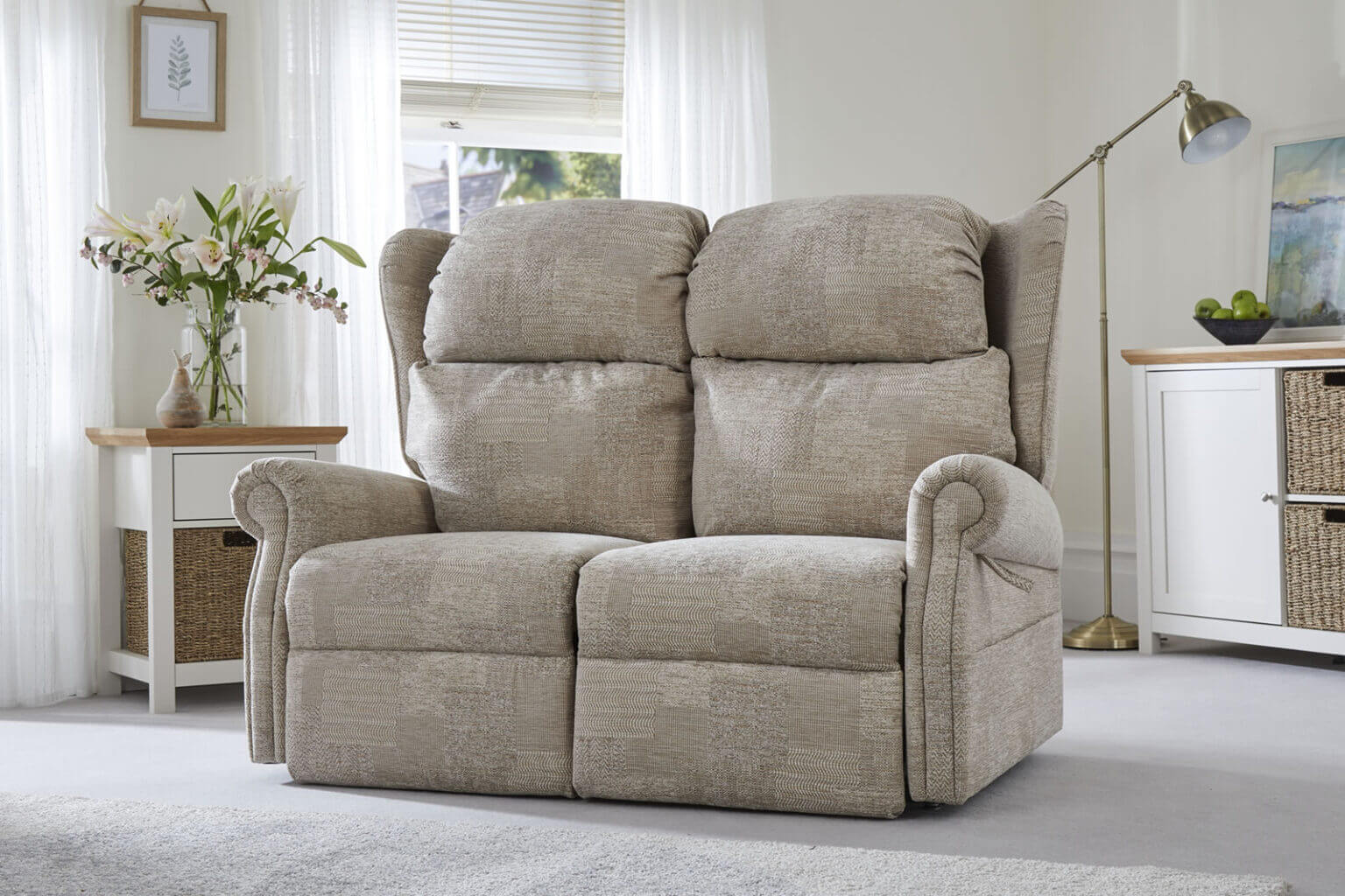 Two Seater Recliner Sofa